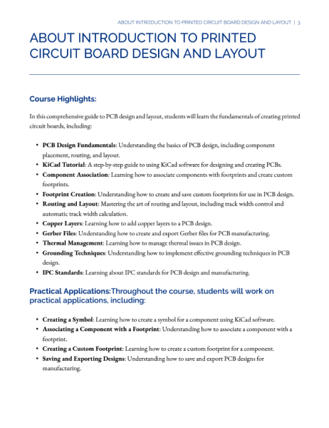 ATE Central - Introduction to Printed Circuit Board Design and Layout Using Ki-CAD